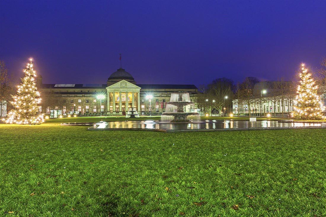 The Kurhaus of Wiesbaden in Germany | Wanderlust Crew